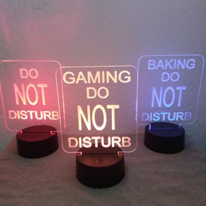 Do Not Disturb Signs - Etsy