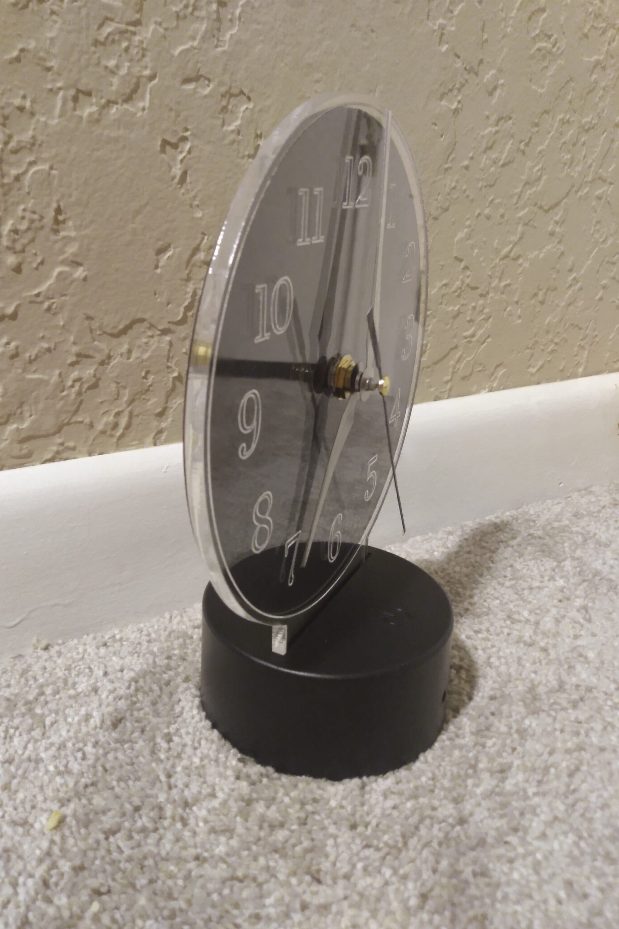Edge Lit Clock - Etsy