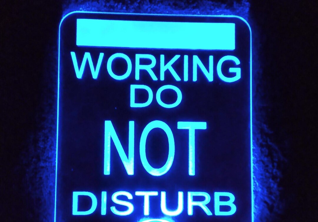 Rechargeable Wall Do Not Disturb Signs - Etsy