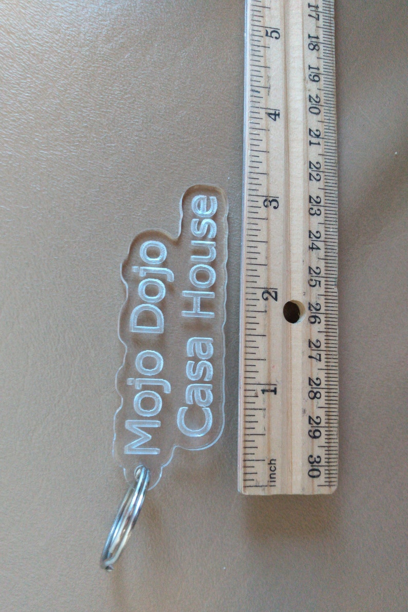 Mojo Dojo Casa House Keychain - Etsy