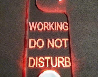 Slicky: the Do Not Disturb Desk Light - Etsy