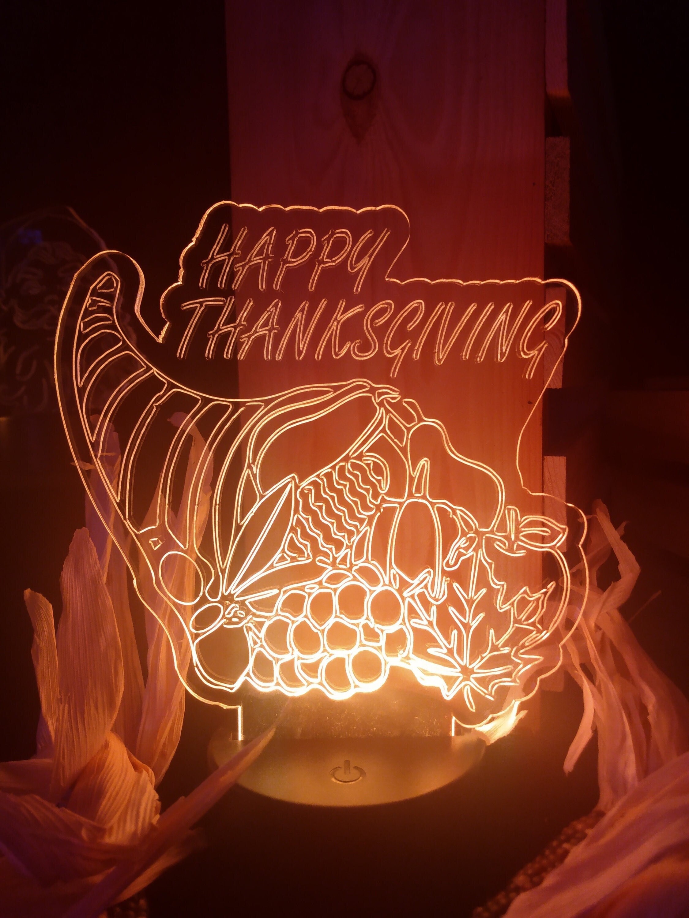 Thanksgiving Light - Etsy