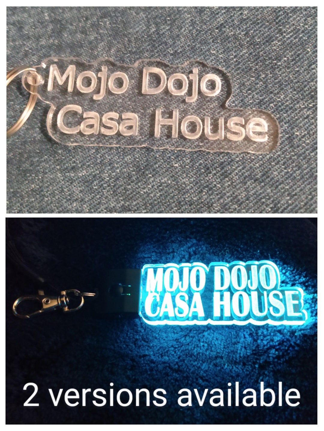 Mojo Dojo Casa House Keychain - Etsy