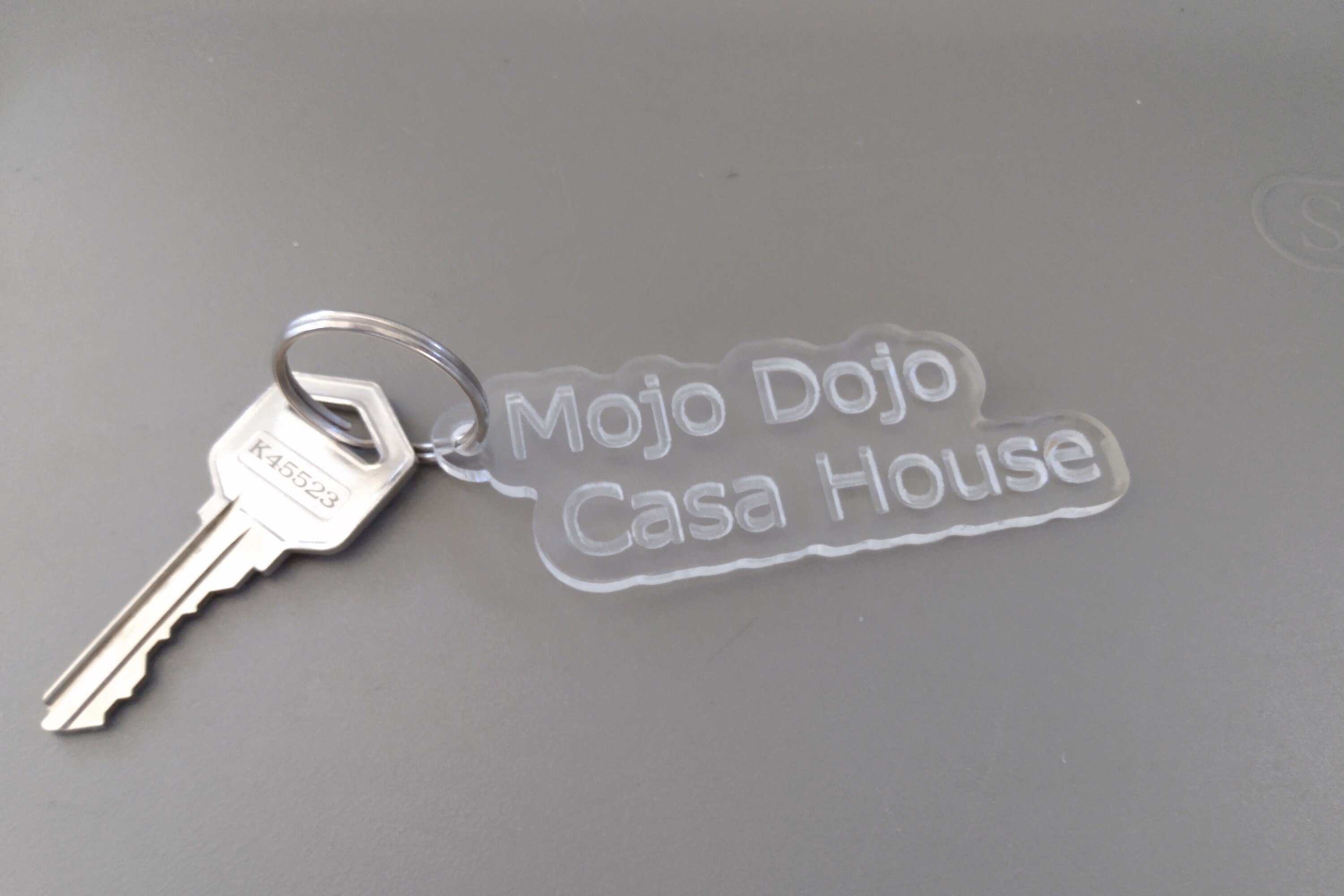 Mojo Dojo Casa House Keychain - Etsy
