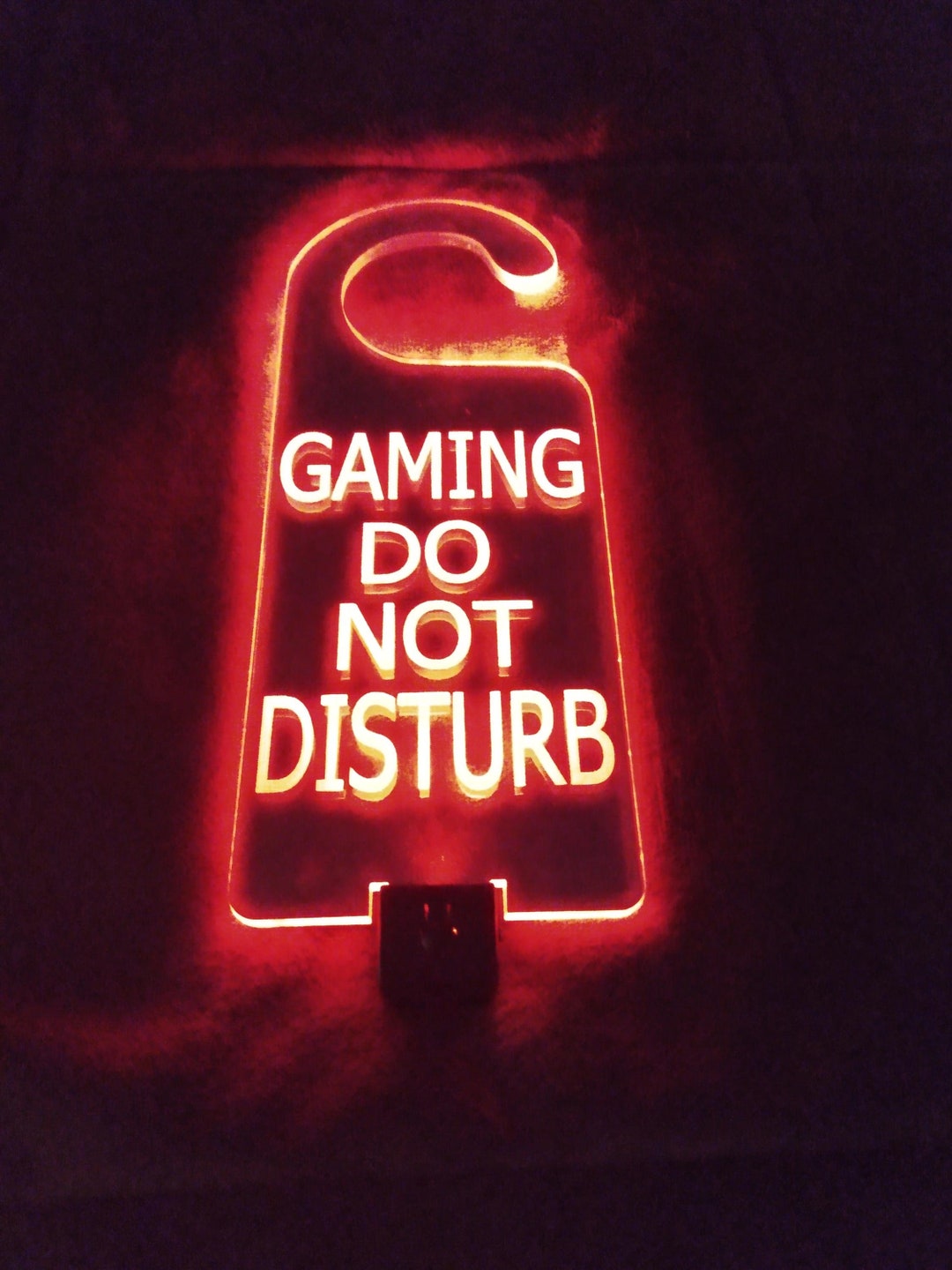 Rechargeable Do Not Disturb Sign - Etsy