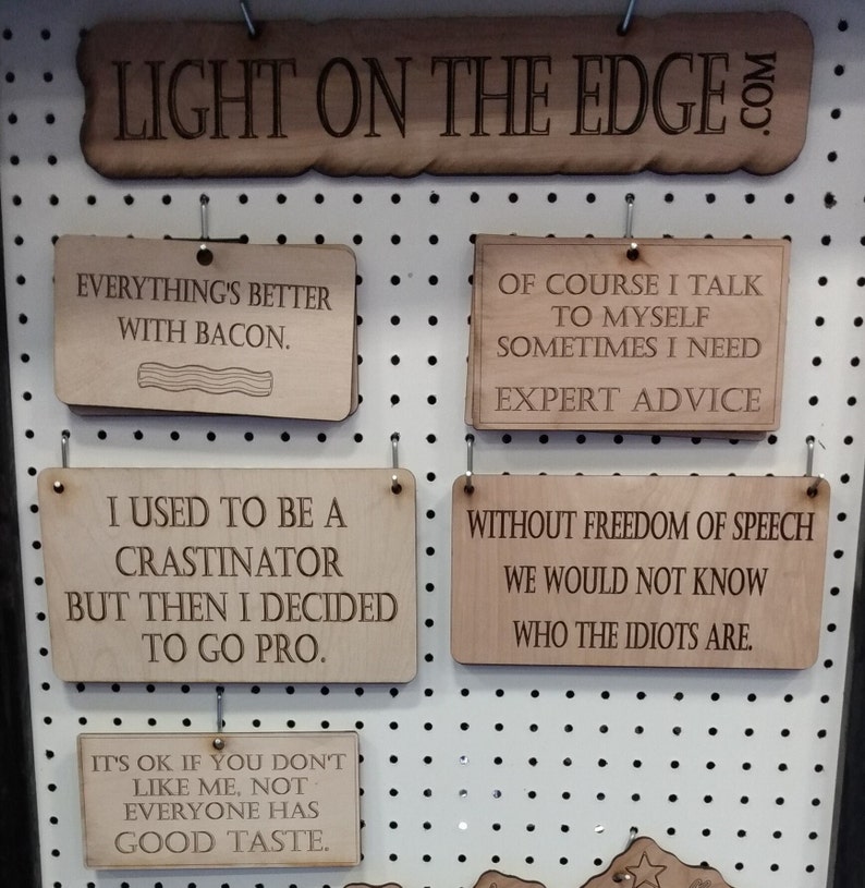 Funny Rustic Wood Sign - Etsy