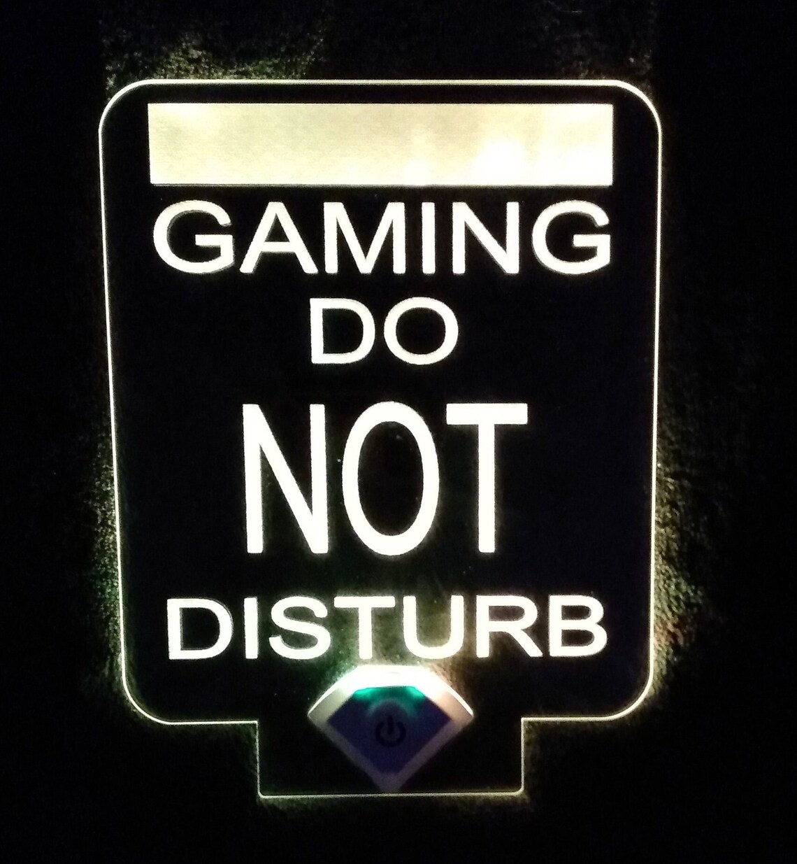 Edge Lit Gaming Signs - Etsy