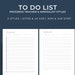 To Do List Printable Template to Do List Productivity Todo List ...