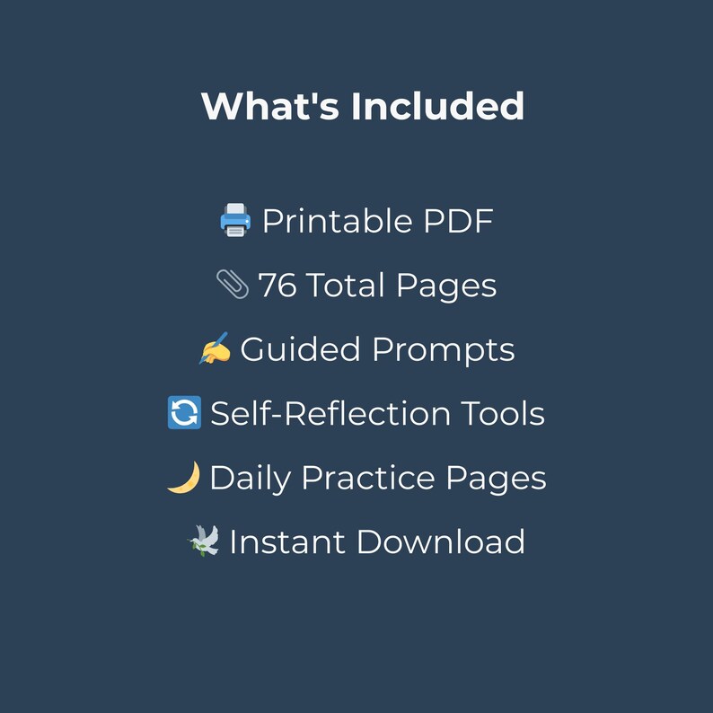 Shadow Work Journal Printable – Guided Self-reflection Workbook for Emotional Healing, Inner ...