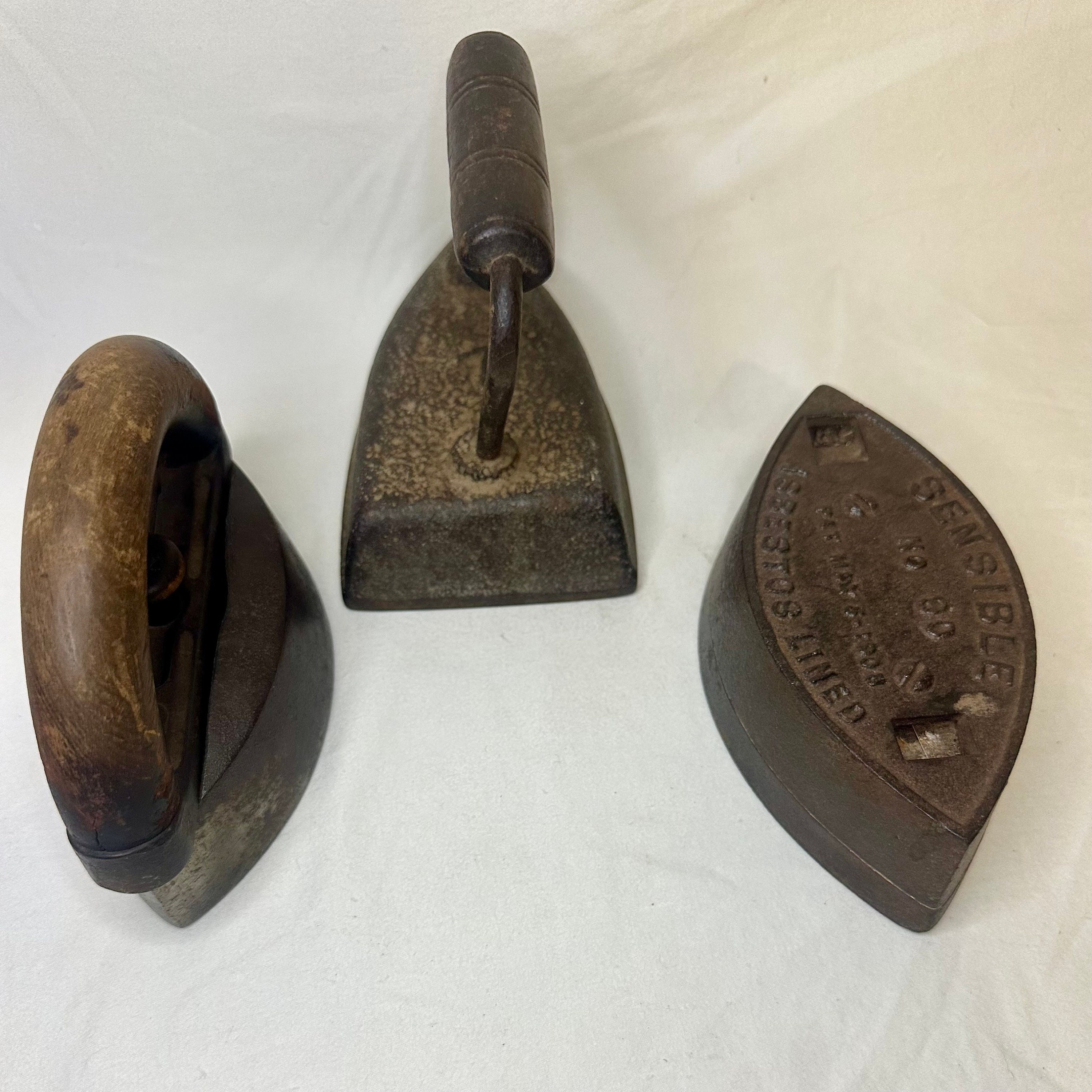 Antique Sad Irons, Antique Cast Iron Cloth Irons - Etsy