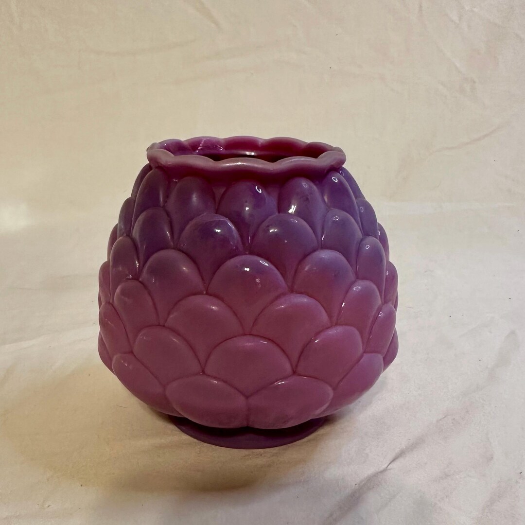 Vintage Fenton Jacqueline Vase, Vintage Purple/pink Fenton Vase - Etsy