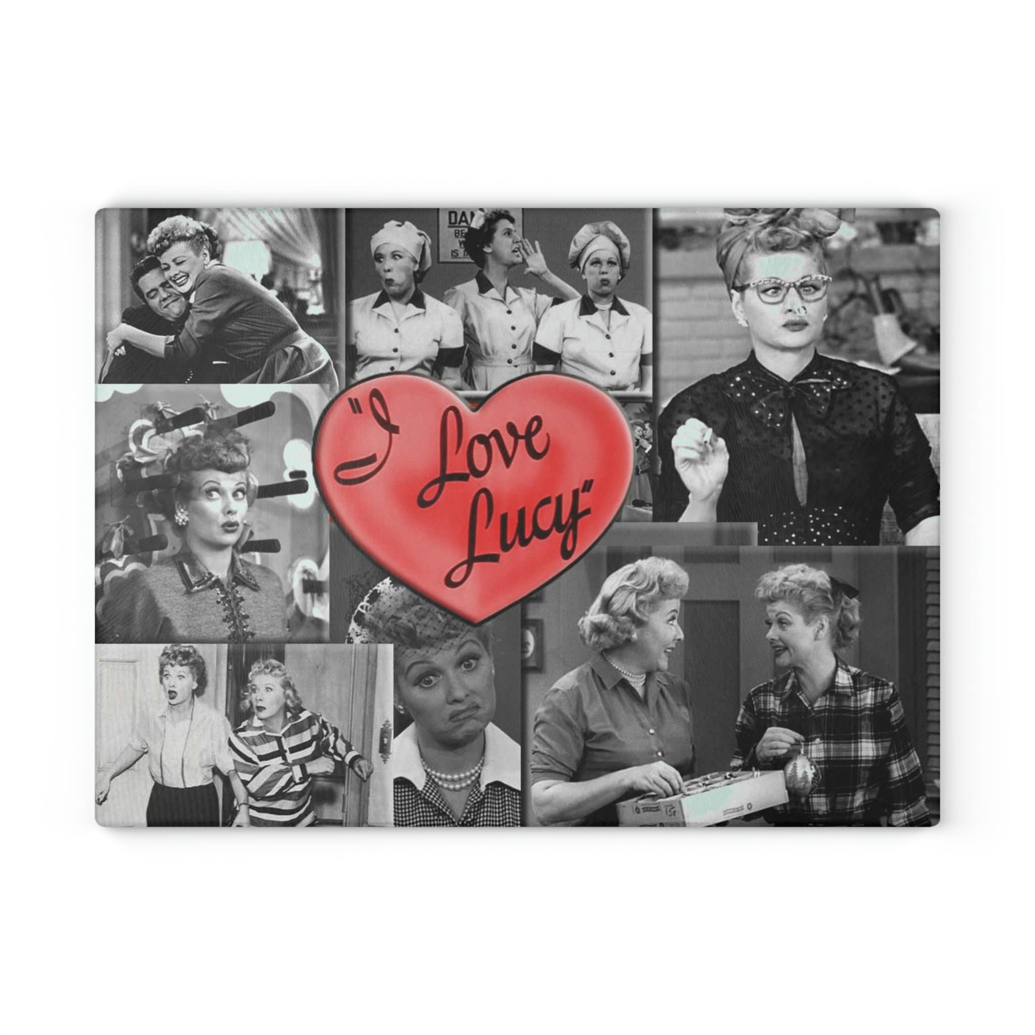 I Love Lucy Glass Cutting Board, I Love Lucy Gift, Lucille Ball, Lucy ...