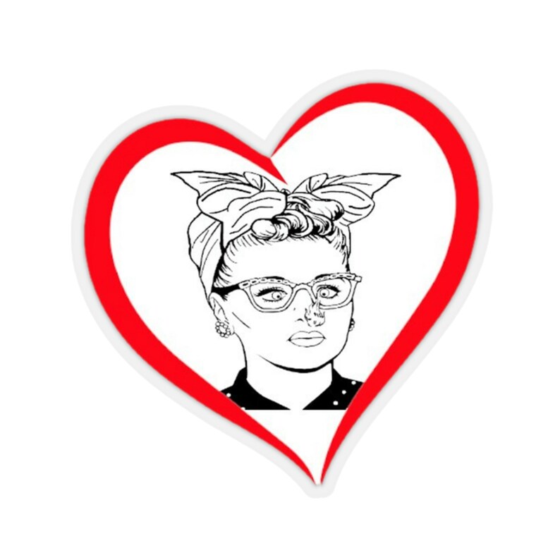 I Love Lucy Sticker, Lucille Ball Sticker, Lucy Fan Gift, Lucy Ricardo ...