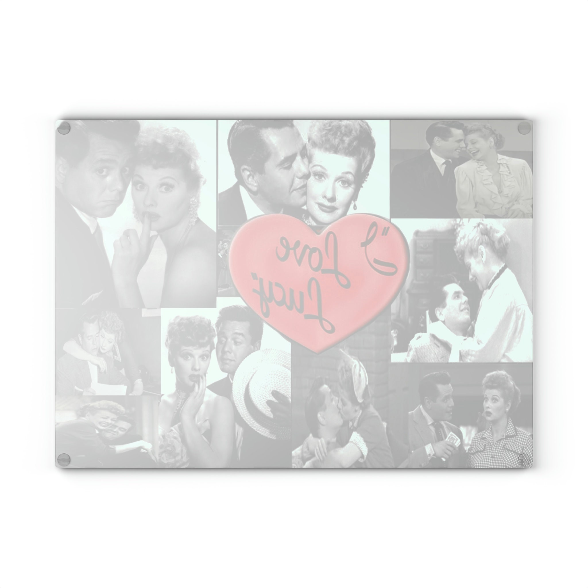 I Love Lucy Glass Cutting Board, I Love Lucy Gift, Lucille Ball, Lucy ...