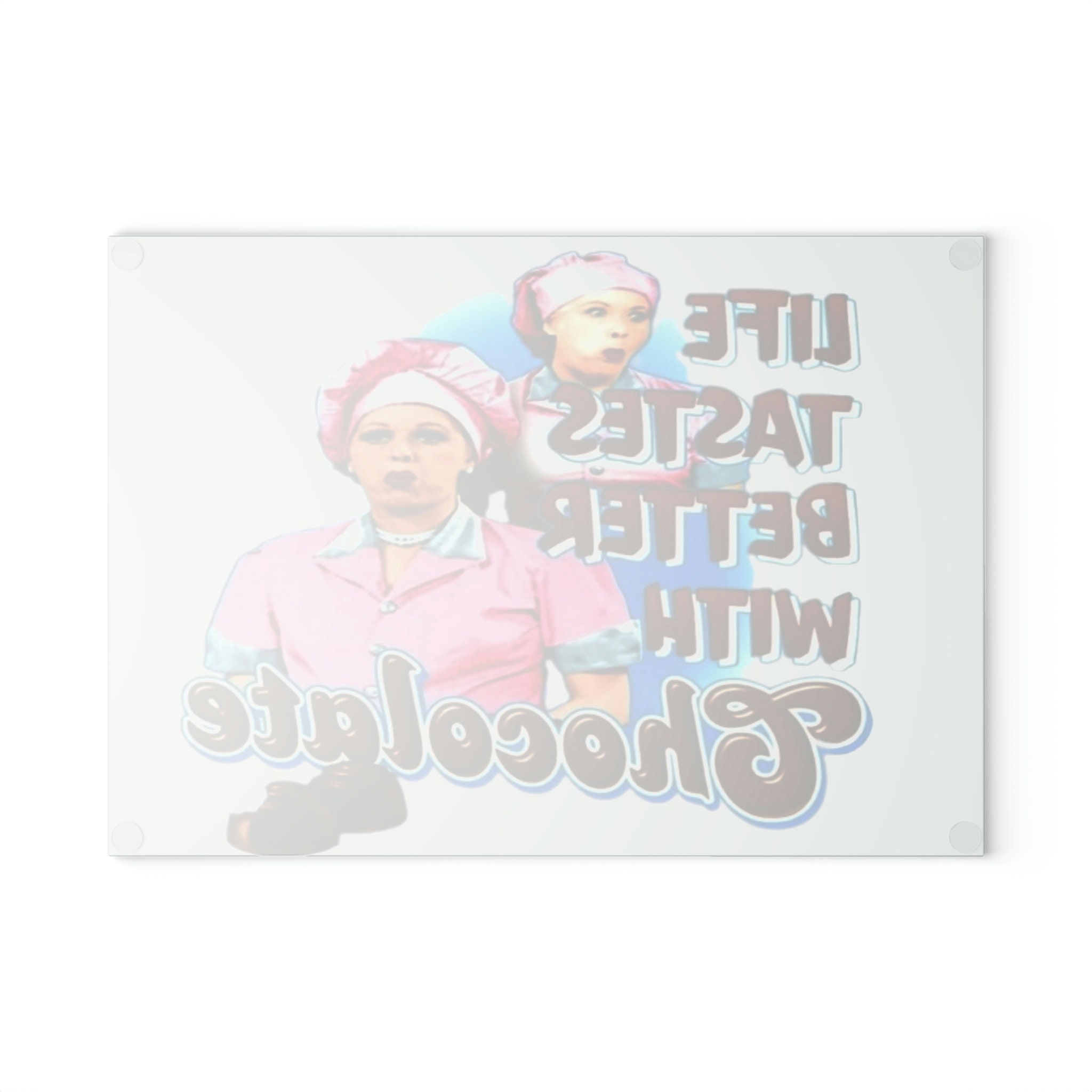 I Love Lucy Glass Cutting Board, I Love Lucy Gift, Lucille Ball, Lucy ...