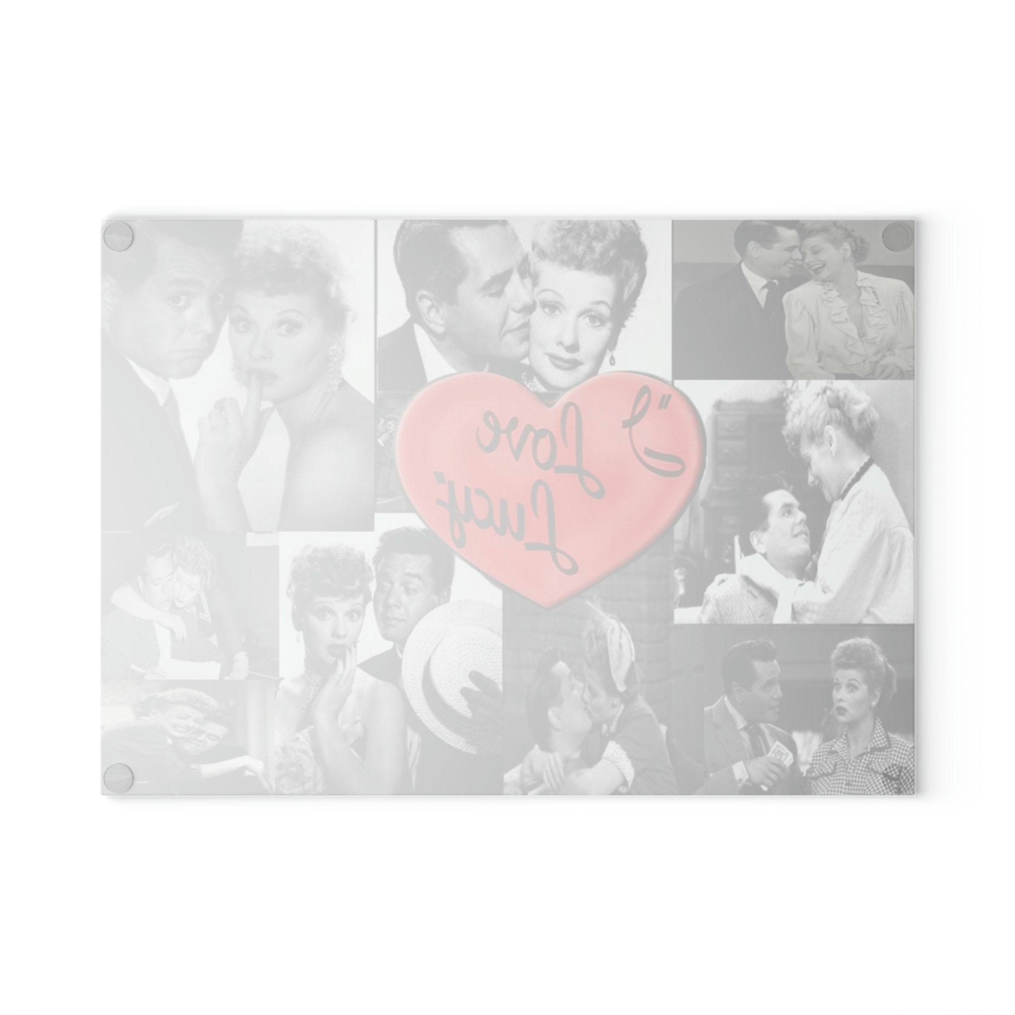 I Love Lucy Glass Cutting Board, I Love Lucy Gift, Lucille Ball, Lucy ...