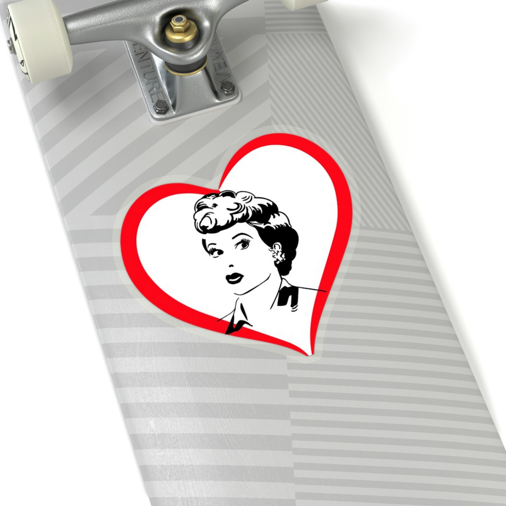 I Love Lucy Sticker, Lucille Ball Sticker, Lucy Fan Gift, Lucy Ricardo ...