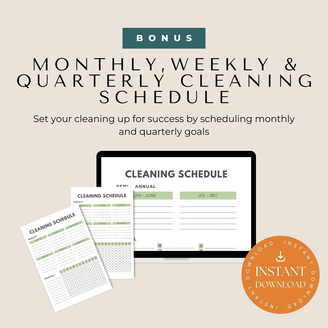 Family Chore Chart, Cleaning Schedule, Chore Chart, Editable Chore ...