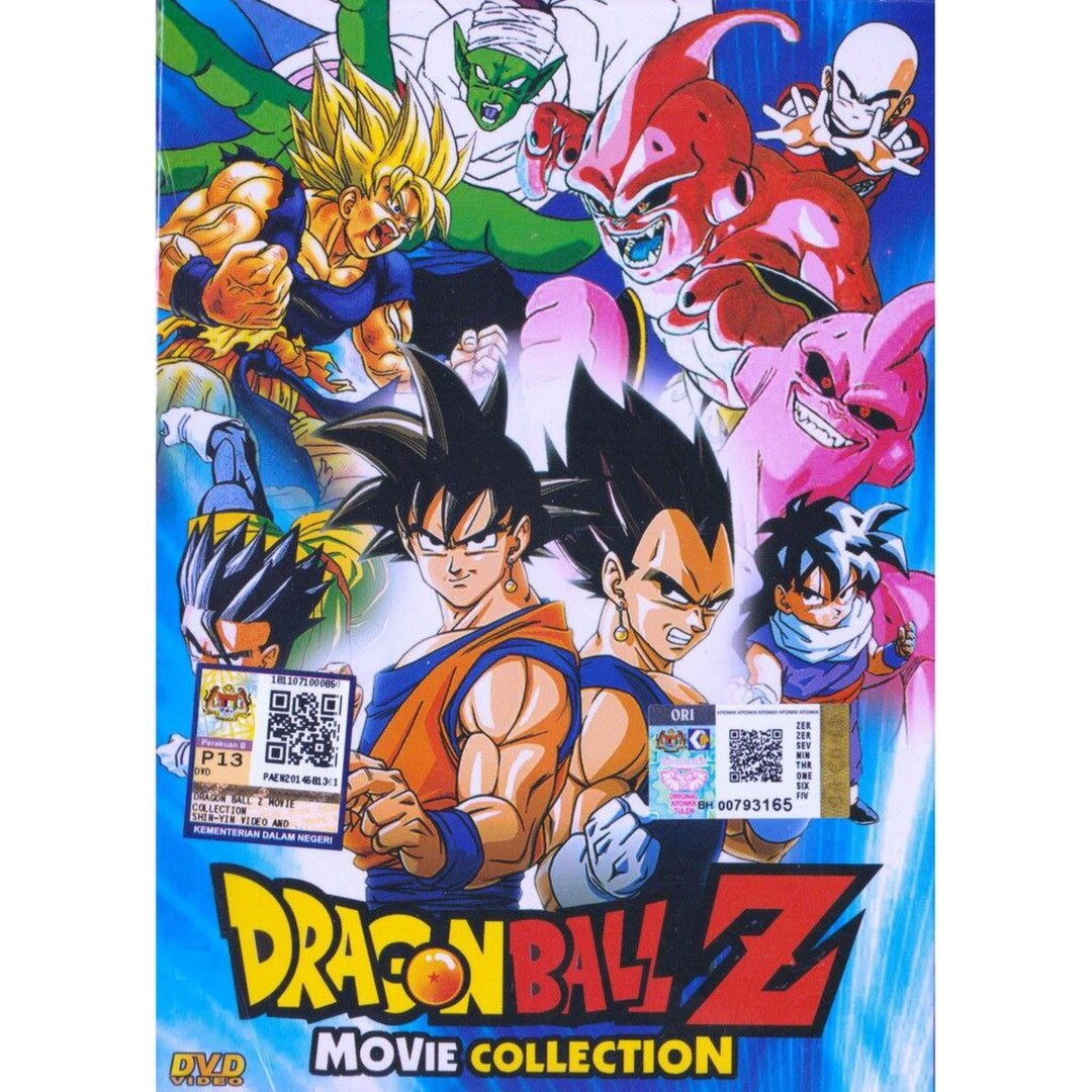 Anime DVD Dragon Ball Z Movie Collection 18 Movie Subtitle : English - Etsy