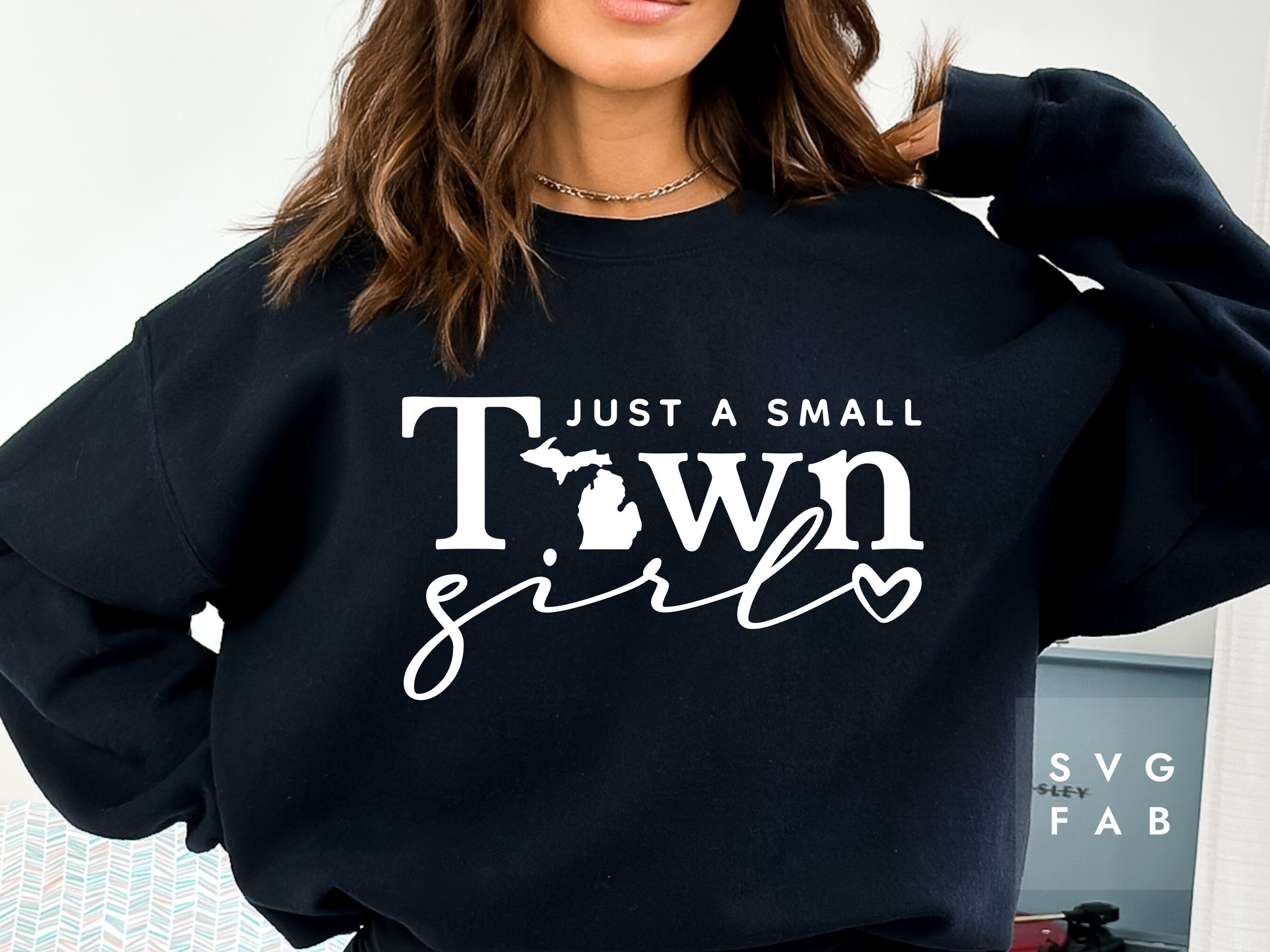 Just A Small Town Girl Svg Michigan Svg Mom Svg Detroit - Etsy