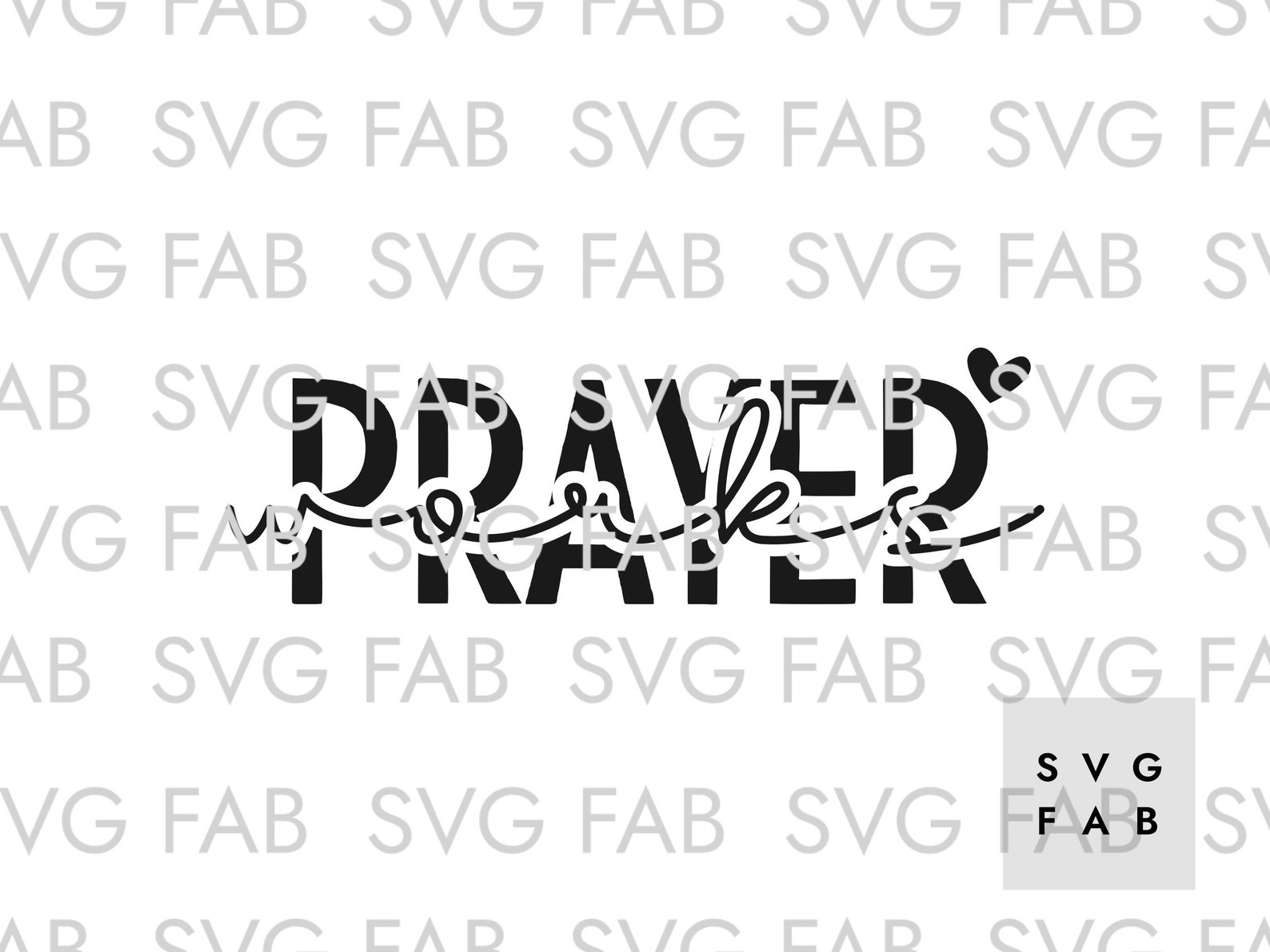 Prayer Works SVG PNG PDF, Religious Svg, Christian Svg, Prayer Svg ...