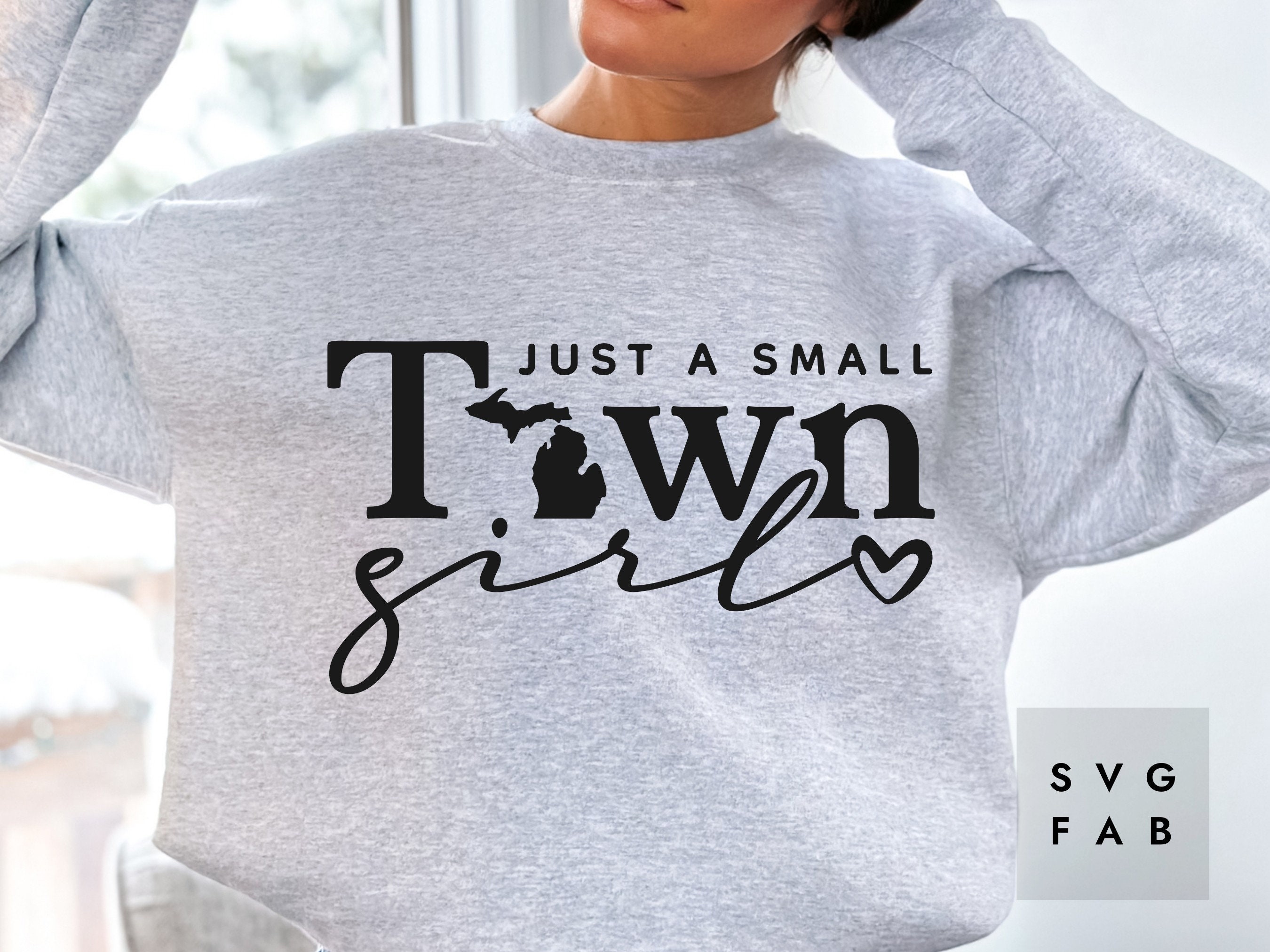 Just A Small Town Girl Svg Michigan Svg Mom Svg Detroit - Etsy