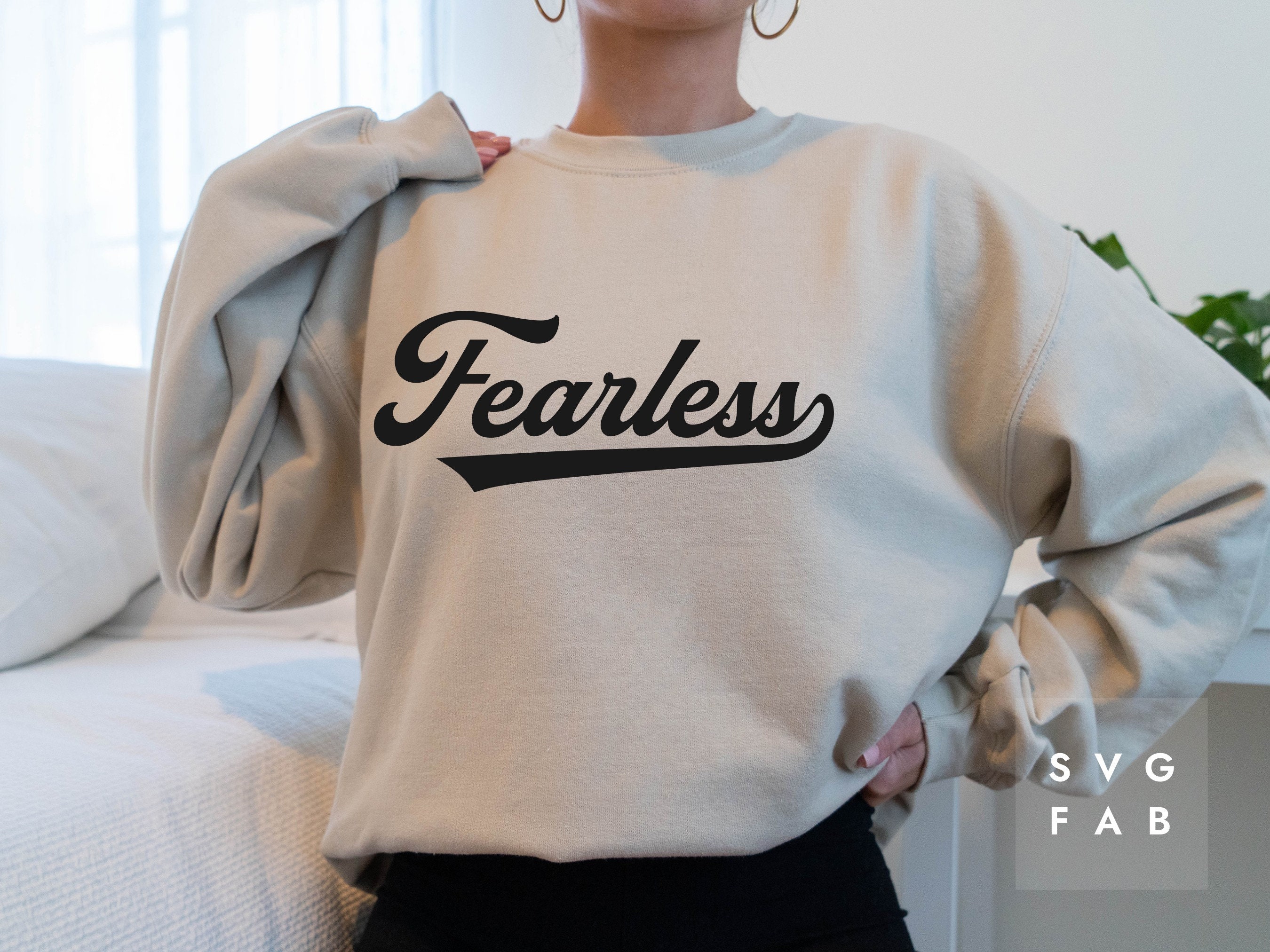 Fearless SVG PNG PDF, Self Worth Svg, Self Belief Svg, Worthy Svg ...