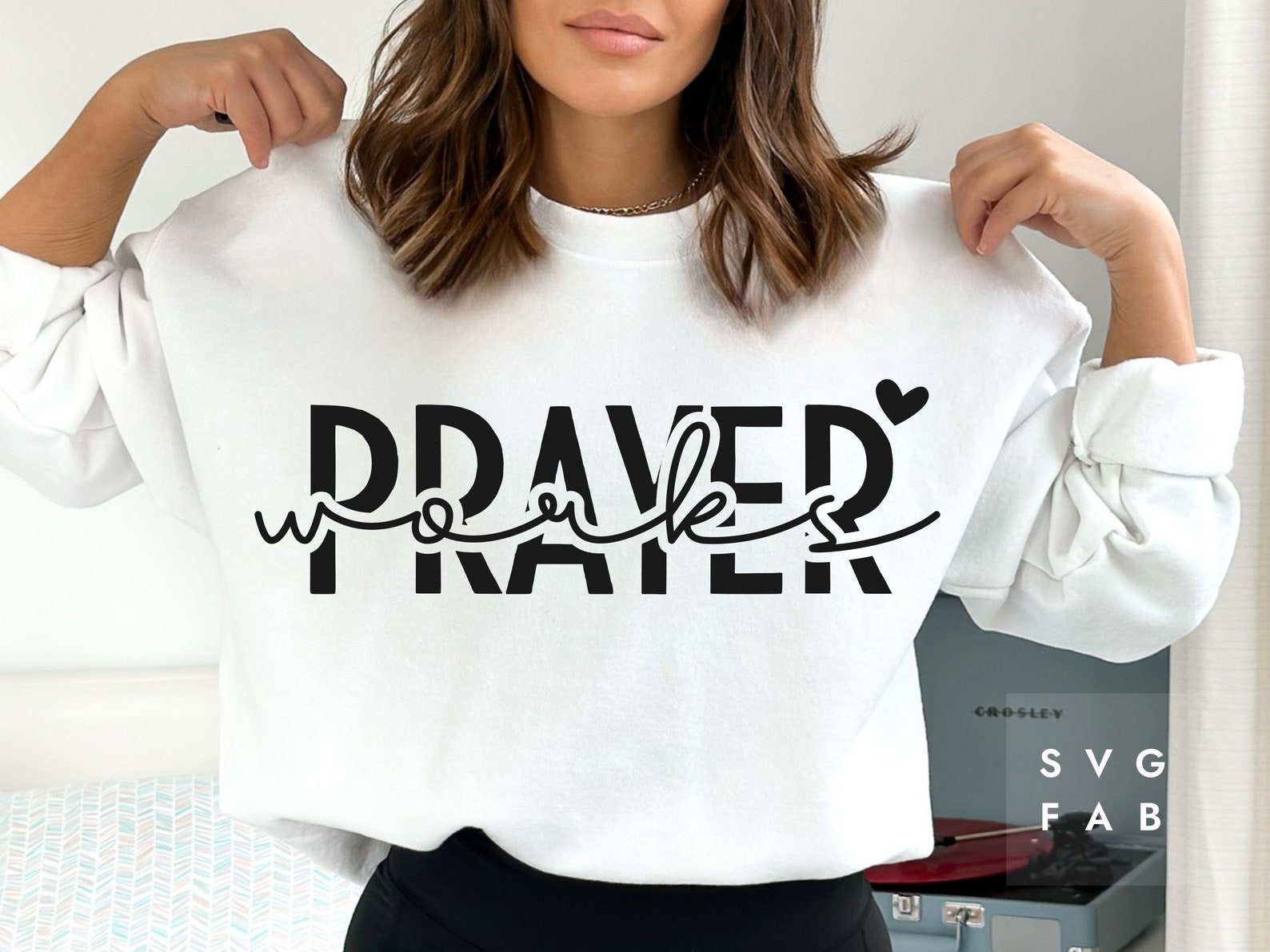 Prayer Works SVG PNG PDF, Religious Svg, Christian Svg, Prayer Svg ...