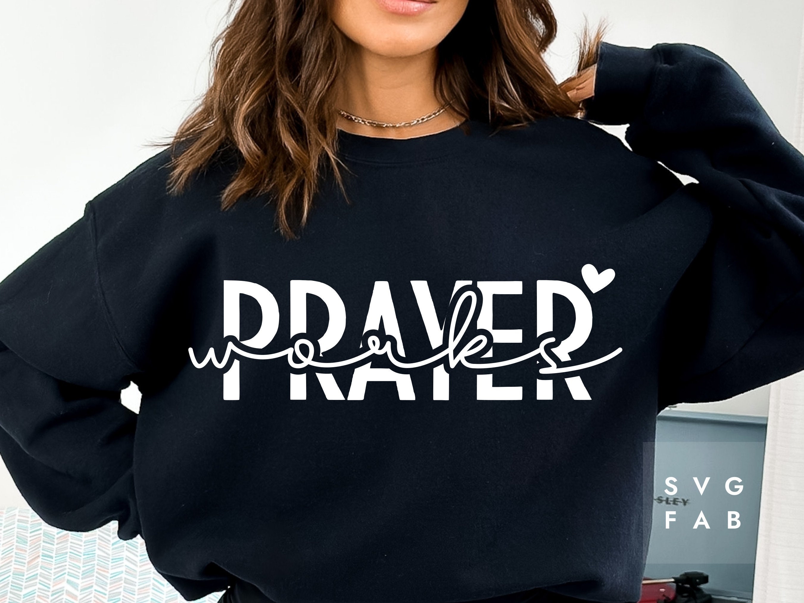 Prayer Works SVG PNG PDF, Religious Svg, Christian Svg, Prayer Svg ...