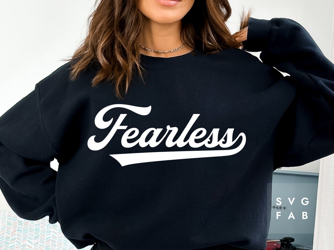 Fearless SVG PNG PDF, Self Worth Svg, Self Belief Svg, Worthy Svg ...