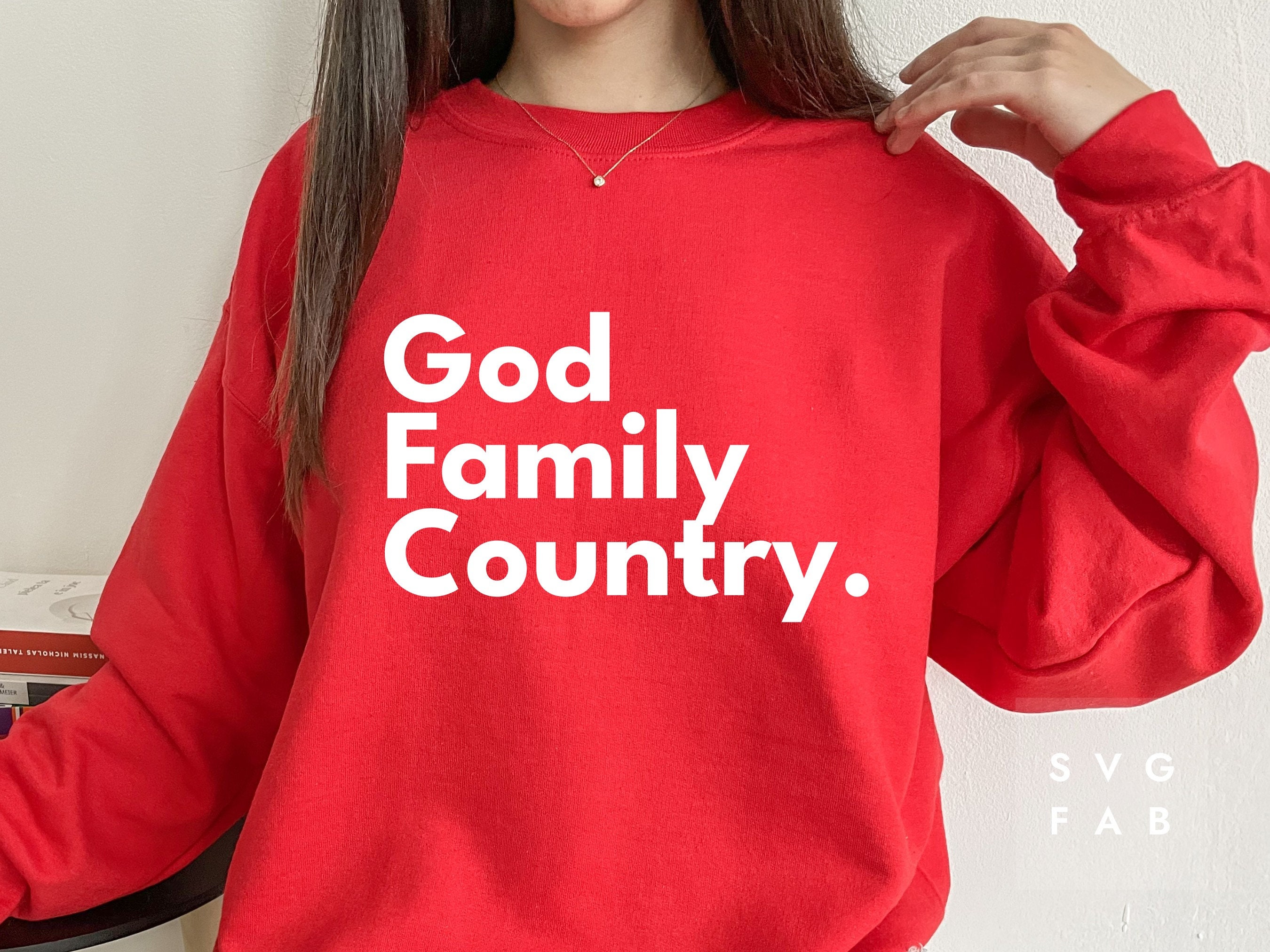 God Family Country SVG PNG PDF, Religious Svg, Mom Svg, Wife Svg ...