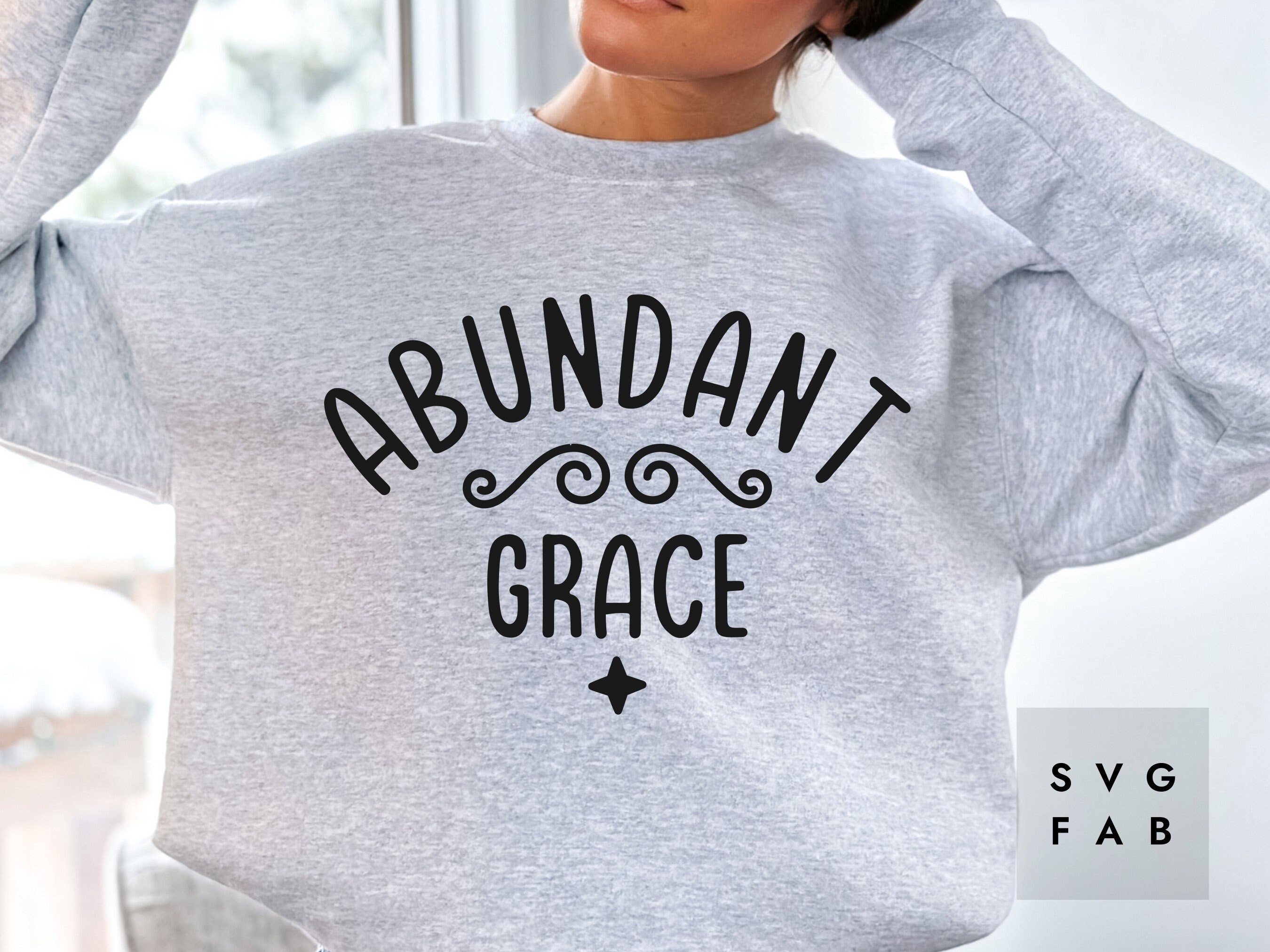 Abundant Grace SVG PNG PDF Grace Svg God's Grace Svg - Etsy Canada