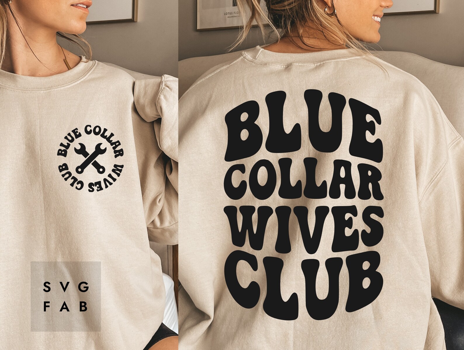 Blue Collar Wives Club Svg Png Pdf, Blue Collar Svg, Blue Collar Wife ...