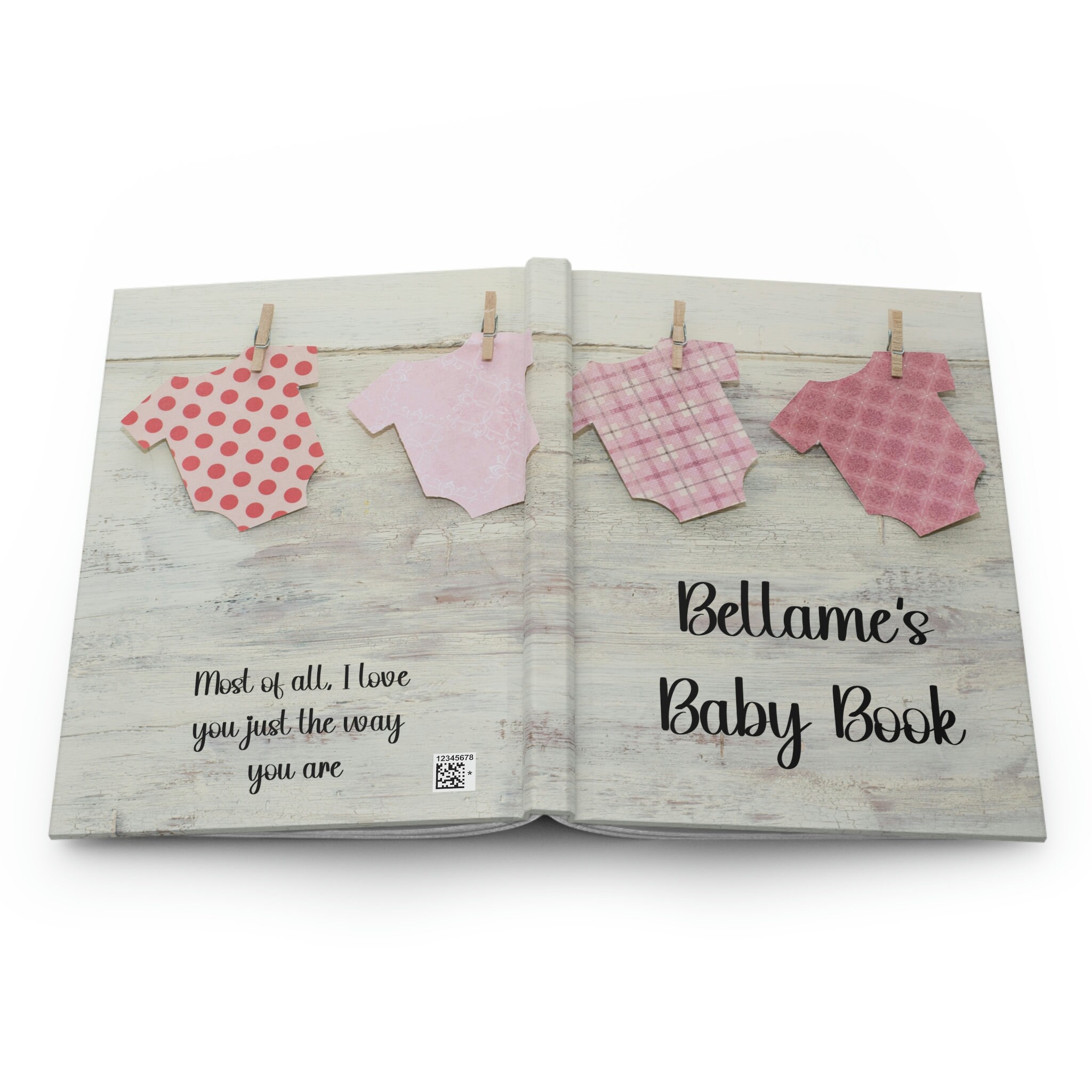Personalized Baby Book, Story of You, Baby Keepsake Book, Custom Baby ...