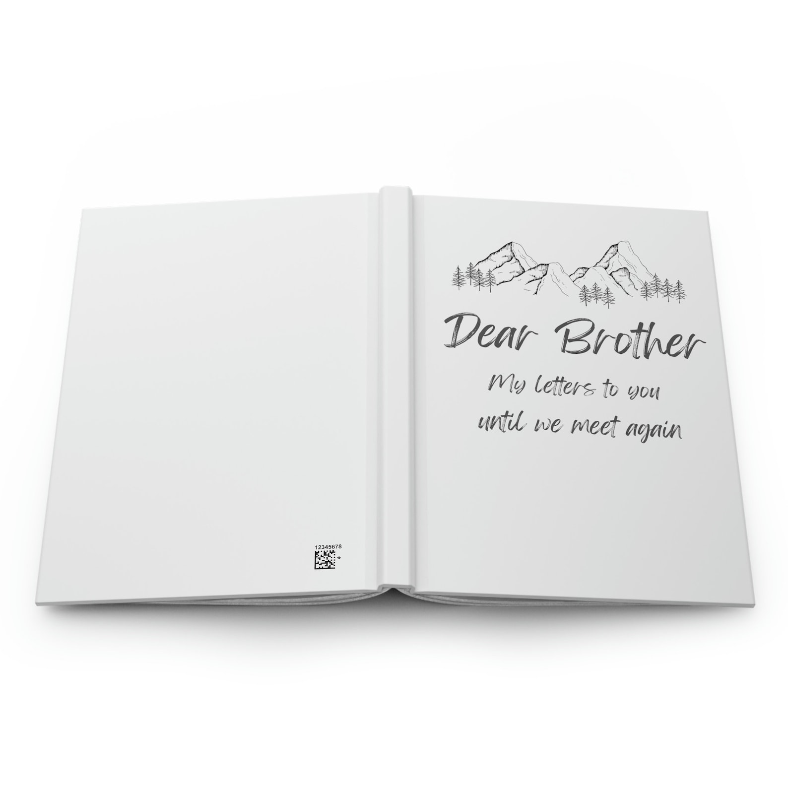 Brother Grief Journal, Letters to My Brother in Heaven, Brother ...