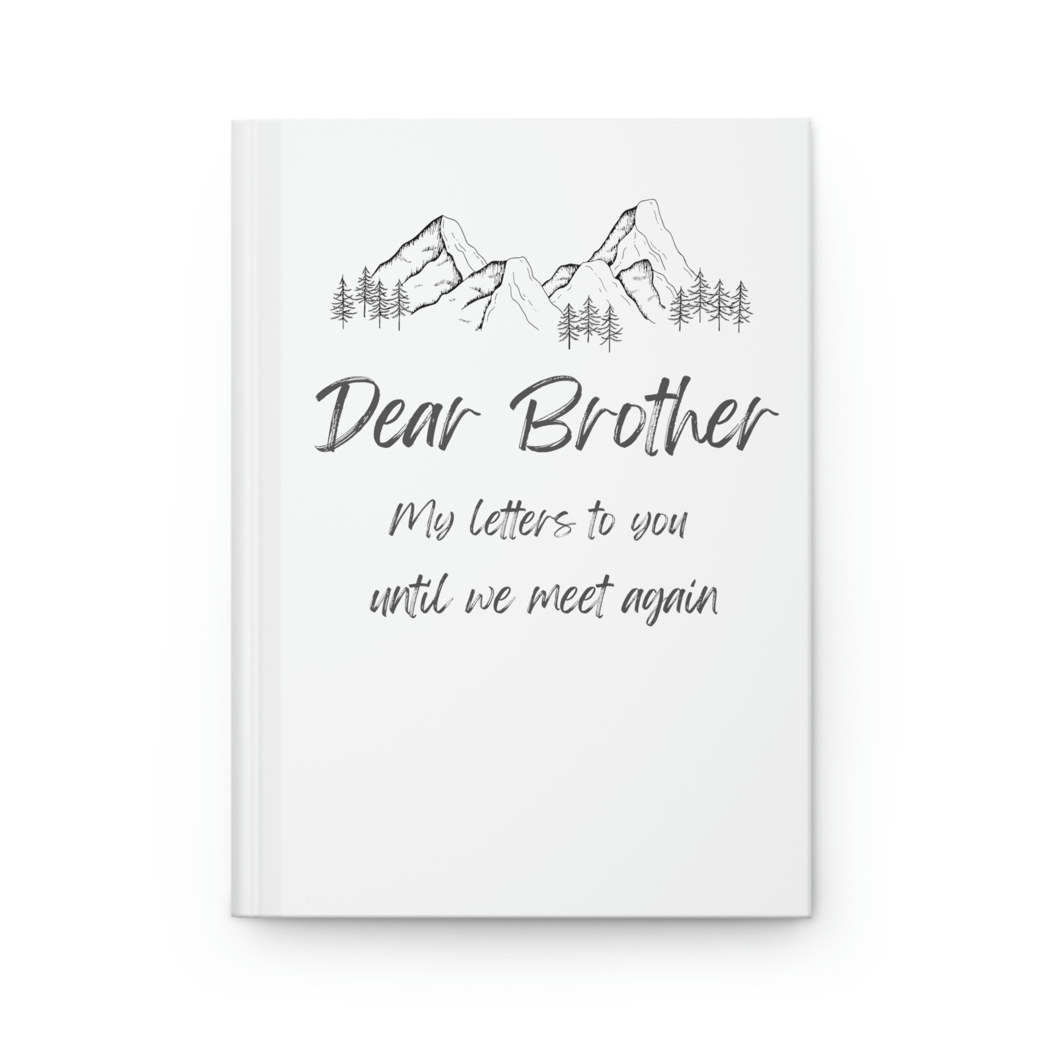 Brother Grief Journal, Letters to My Brother in Heaven, Brother ...