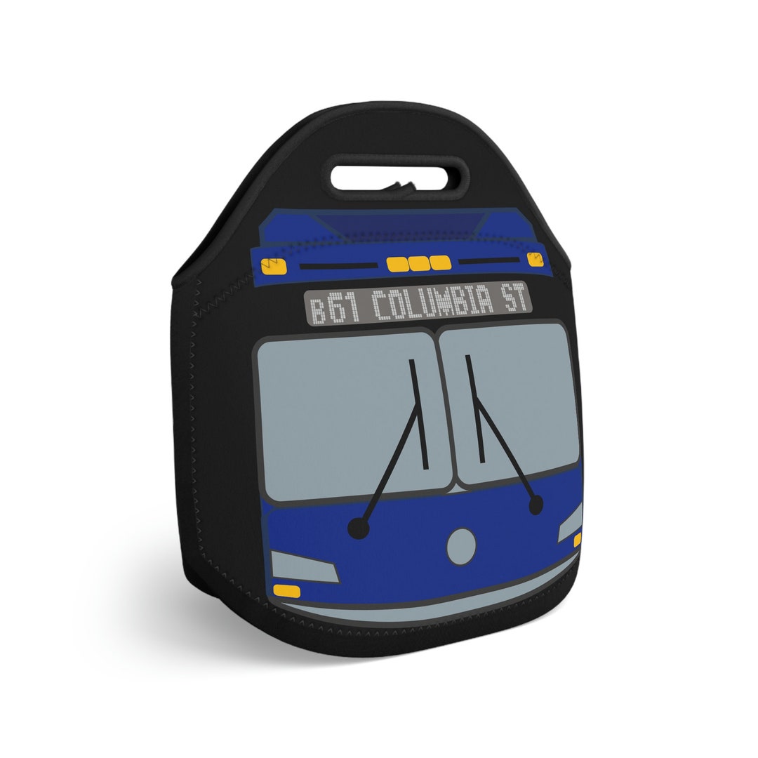 Brooklyn B61 Bus Neoprene NYC Lunch Bag - Etsy