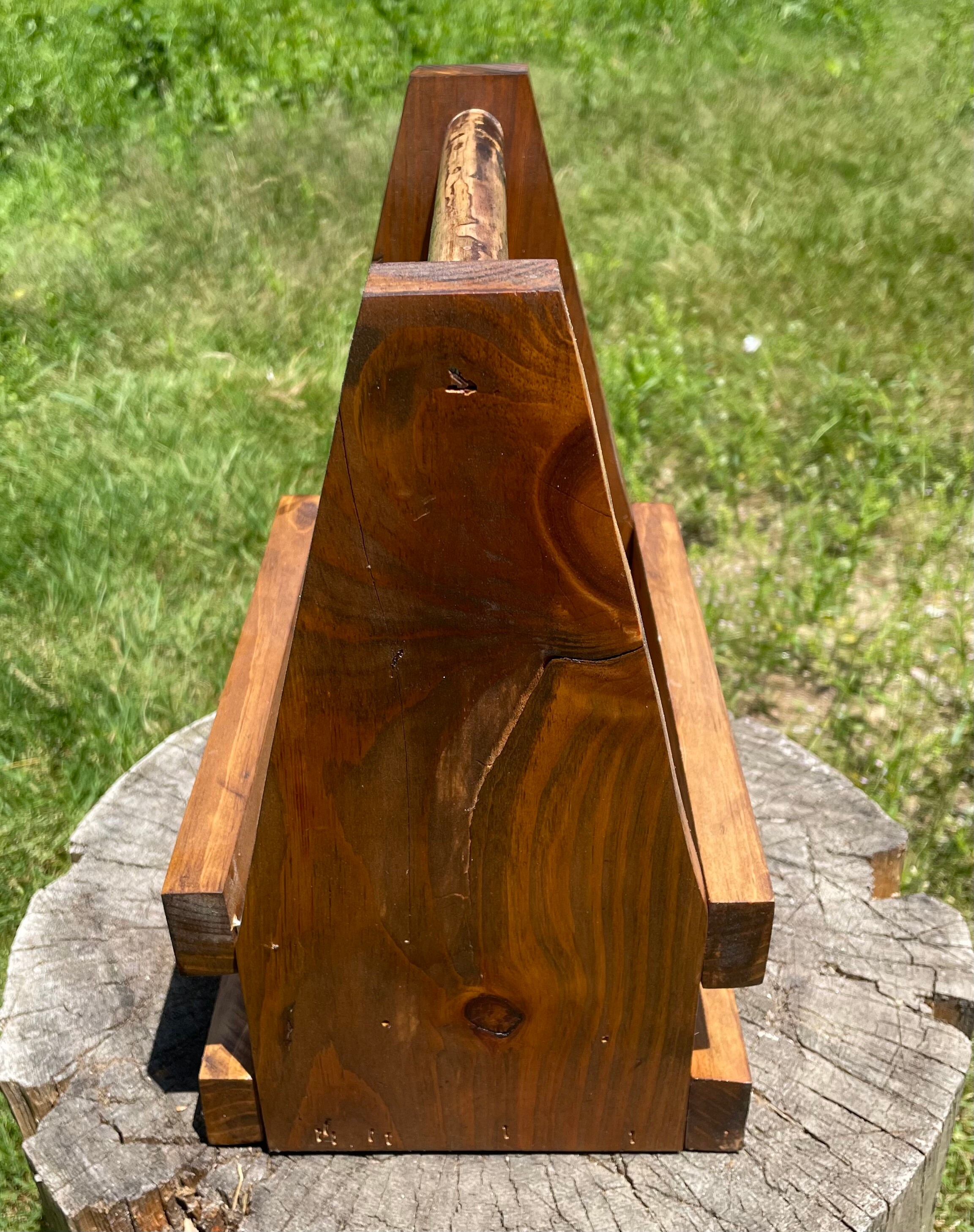 Handcrafted Rustic Wood 6 Pack Beverage Caddy, Beer Caddy, Soda Caddy ...