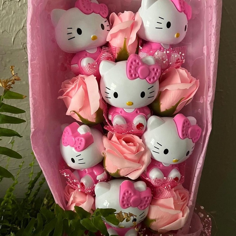 Hallo Kitty Bouquet - Etsy