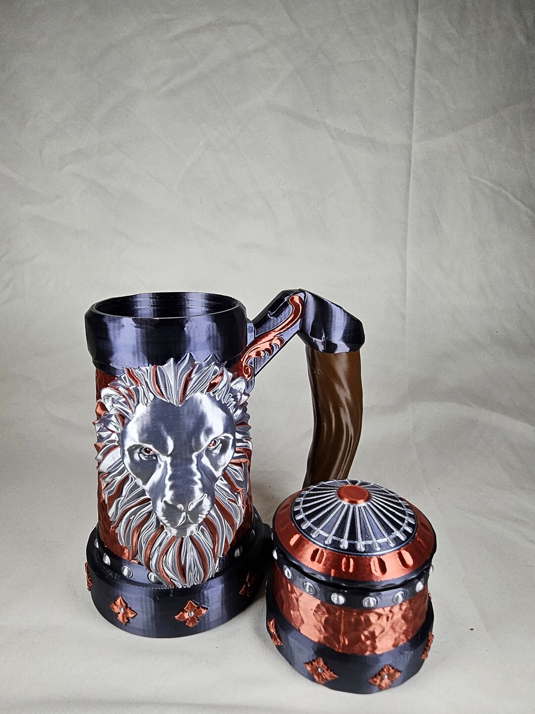 Mythic Mugs Lion's Brew Mug and Dice Box - Etsy