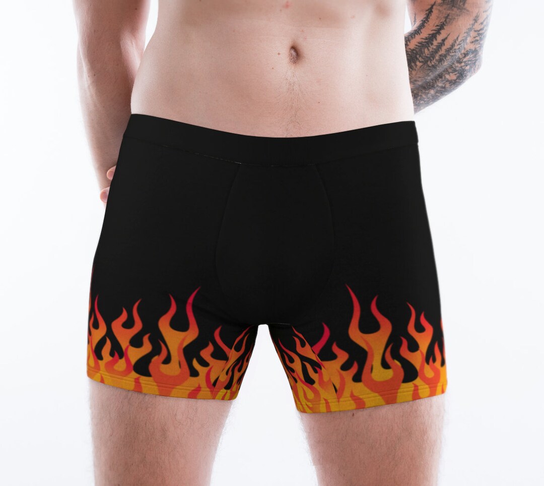 Hot Rod Flames Boxer Briefs - Etsy
