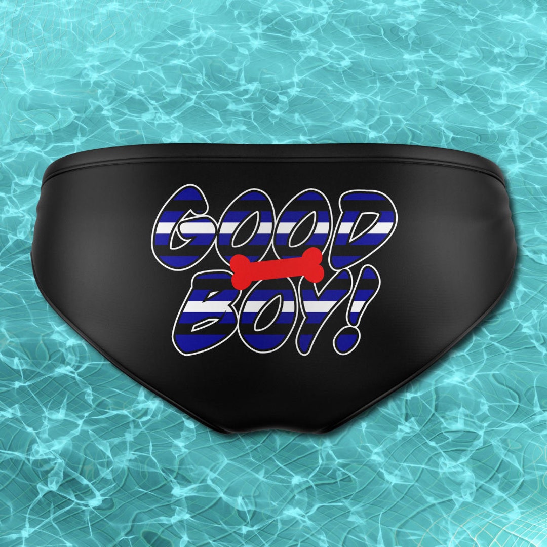 Pup Pride Swim Briefs Alpha, Beta, and Good Boy Gay Pride Swimwear - Etsy