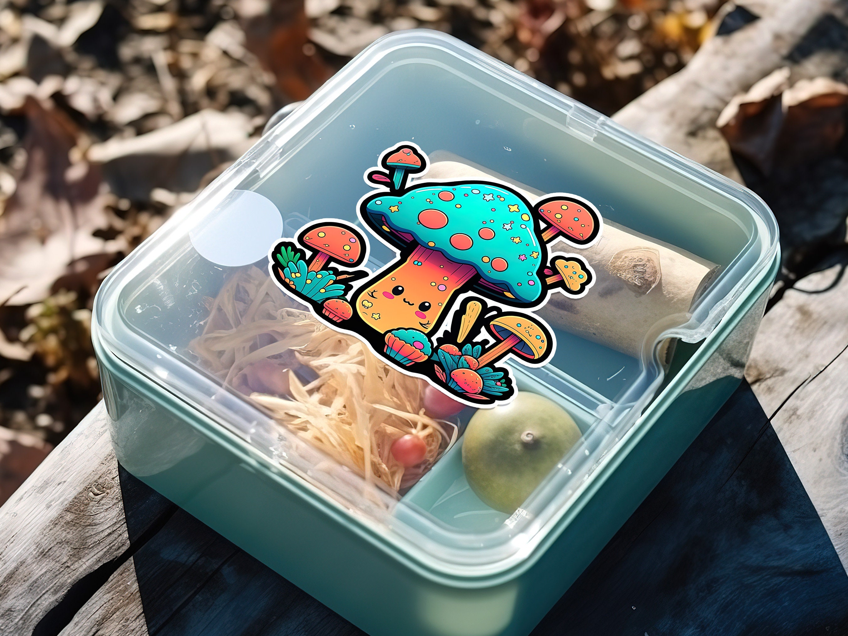 Cottagecore Kawaii Mushroom Sticker,psilocybin Mushroom,agaric Mushroom ...