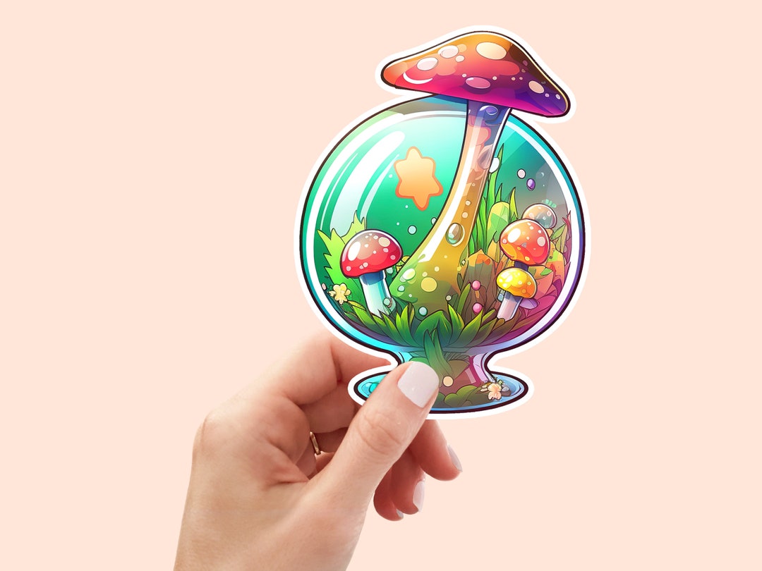 Cottagecore Kawaii Mushroom Sticker,gift for Girlfriend,gift for Her ...