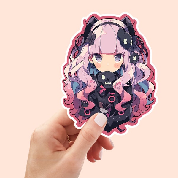 Anime Chibi Sticker - Etsy