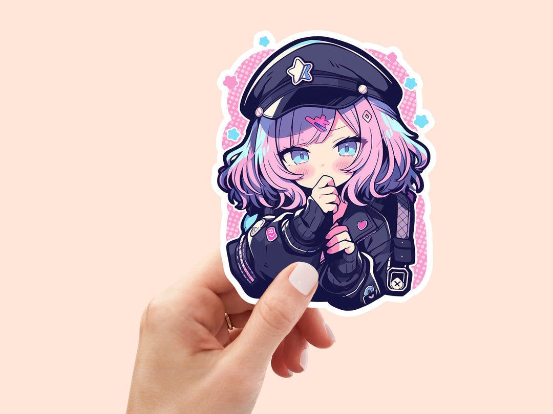 Kawaii Anime Chibi Sticker,lofi Stickers,kawaii Planner Stickers,anime ...