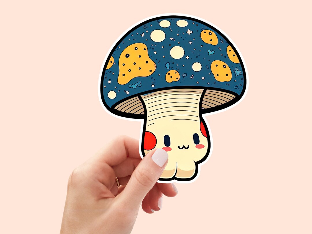 Cute Mushroom Sticker,fungi Fungus Sticker for Car,mushroom Lover ...