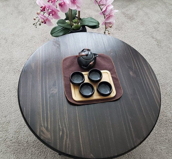 Chabudai Tea Table Low Tea Table Meditation Altar Mini Japanese Dining ...