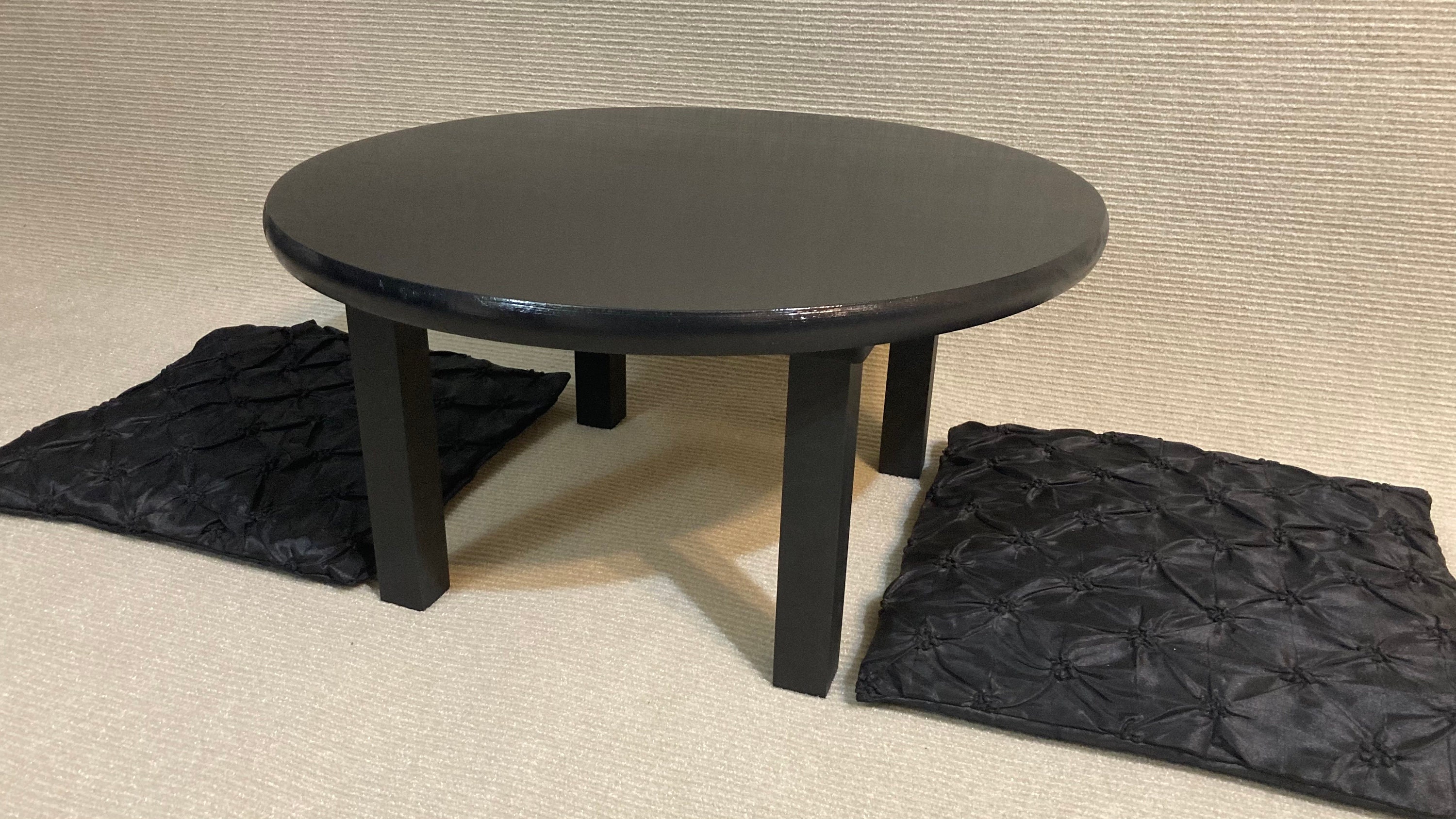 Chabudai Tea Table Low Tea Table Meditation Altar Mini Japanese Dining ...