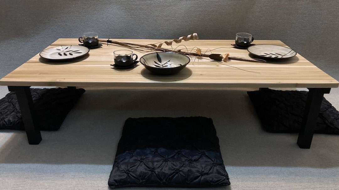 Chabudai Dining Table Low Dining Table Japanese Dining Table 4 Lengths ...